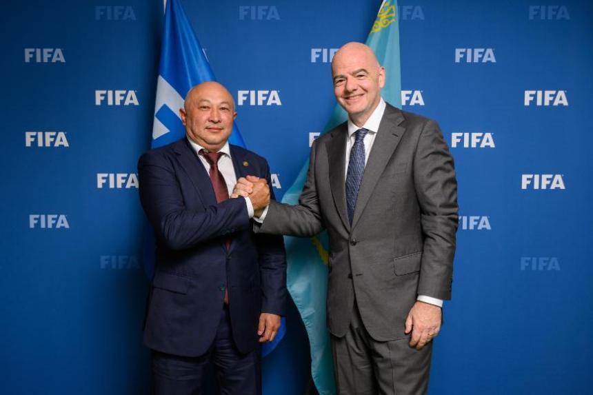 FIFA is ready to support the development of football in Kazakhstan ...
