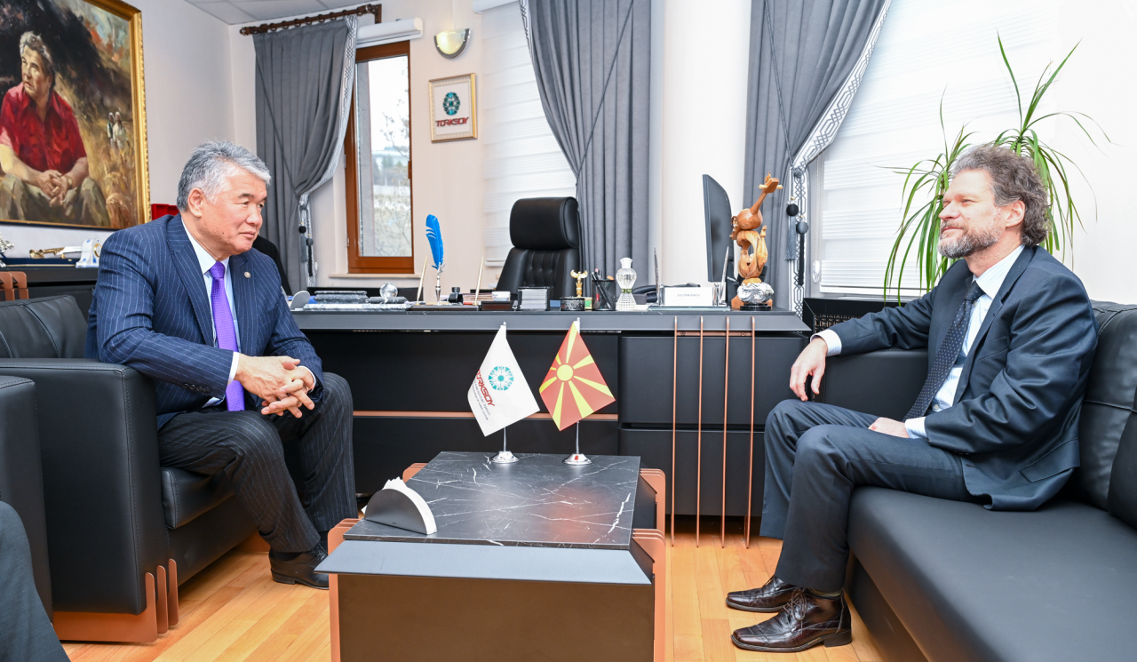 Ambassador of the Republic of North Macedonia visits TURKSOY ...