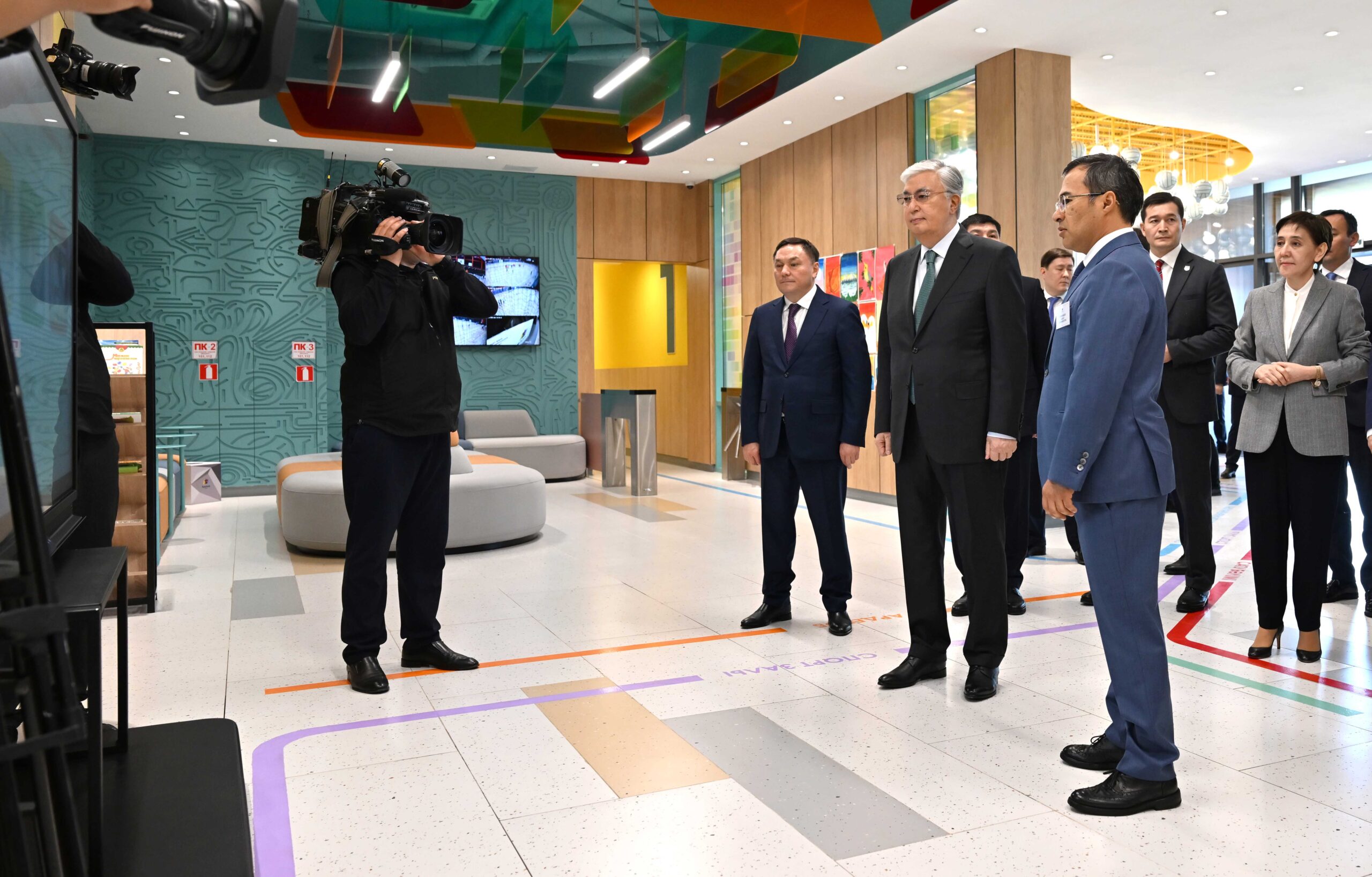President Tokayev Visits SANA Sport Center - TuraNews