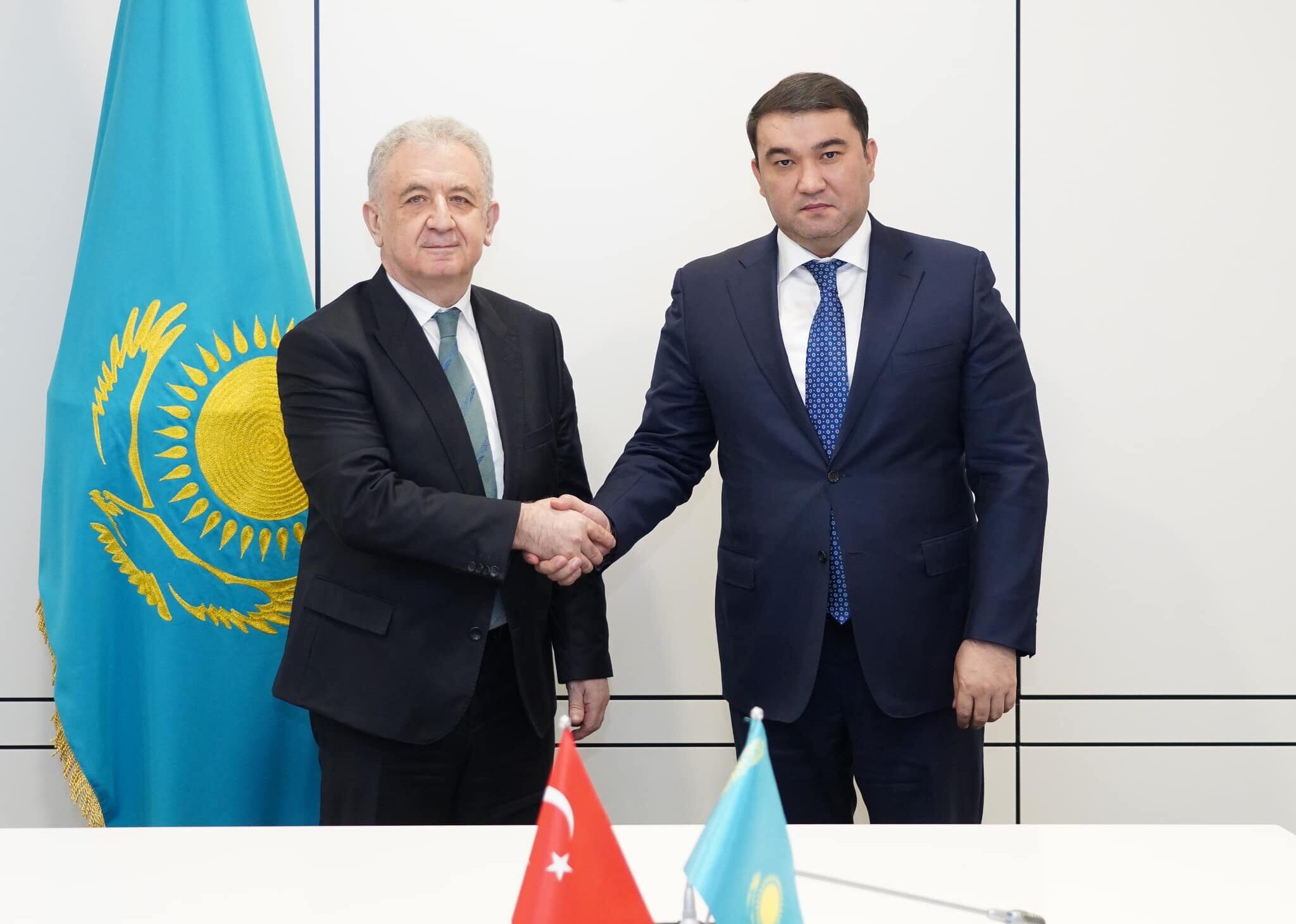 Akim of Turkistan Region Nuralkhan Kusherov Met with Türkiye’s ...